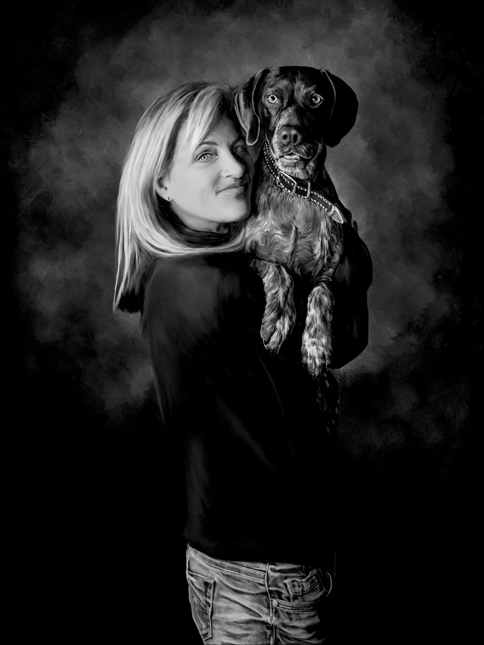 Women & Dogs Exhibition - Jennifer Lindberg Studios